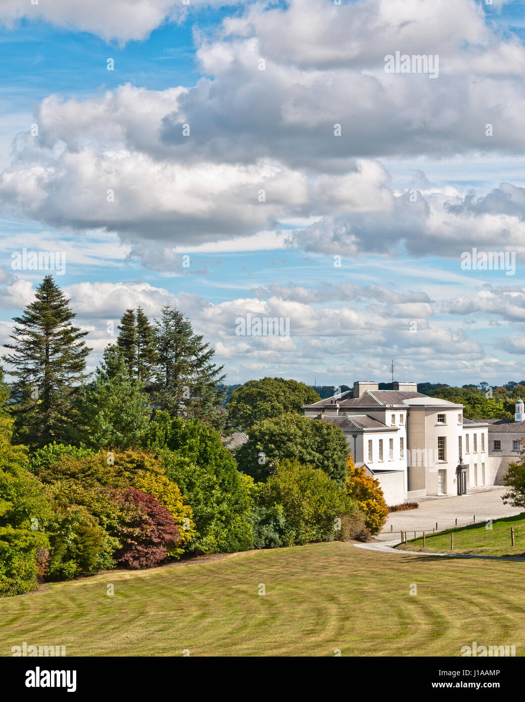 Mount Congreve House Vista, Waterford Stock Photo - Alamy