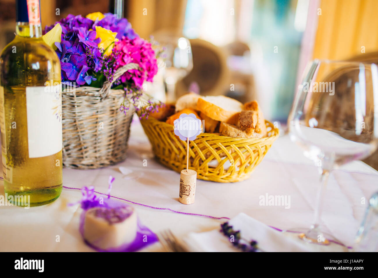 Formal table place card hi-res stock photography and images - Alamy