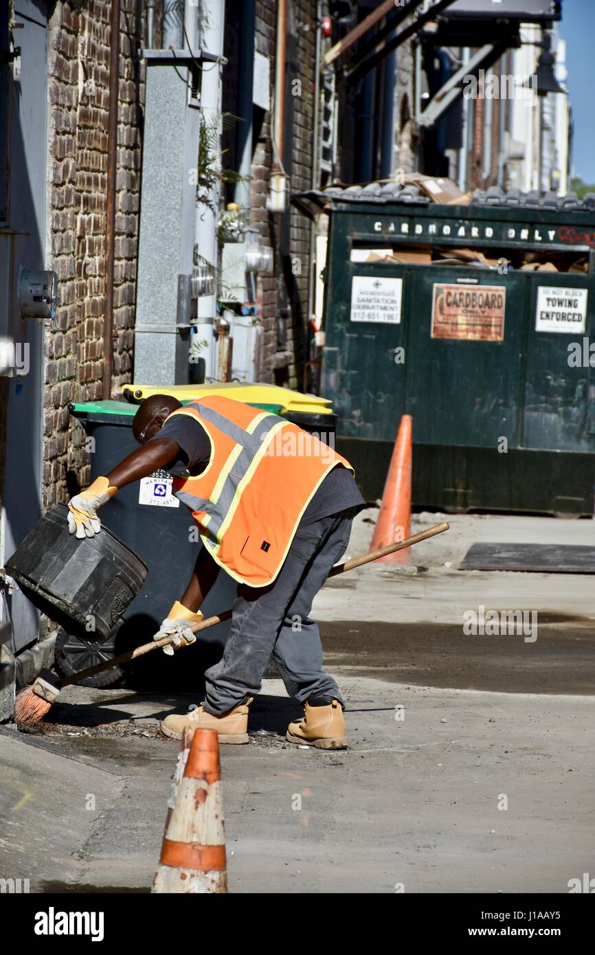 Cleaning up construction hi-res stock photography and images - Alamy