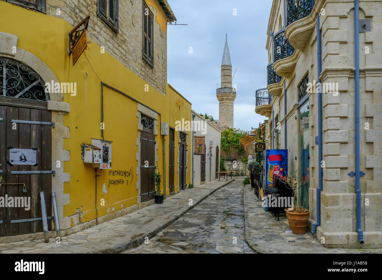 Cyprus street scene hi-res stock photography and images - Alamy