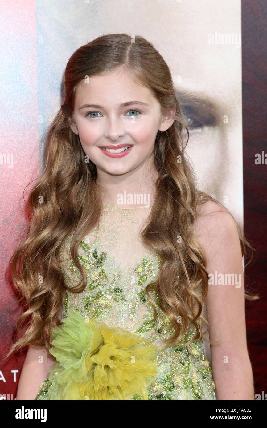 Los Angeles, California, USA. 18th Apr, 2017. Isabella Kai Rice at ...