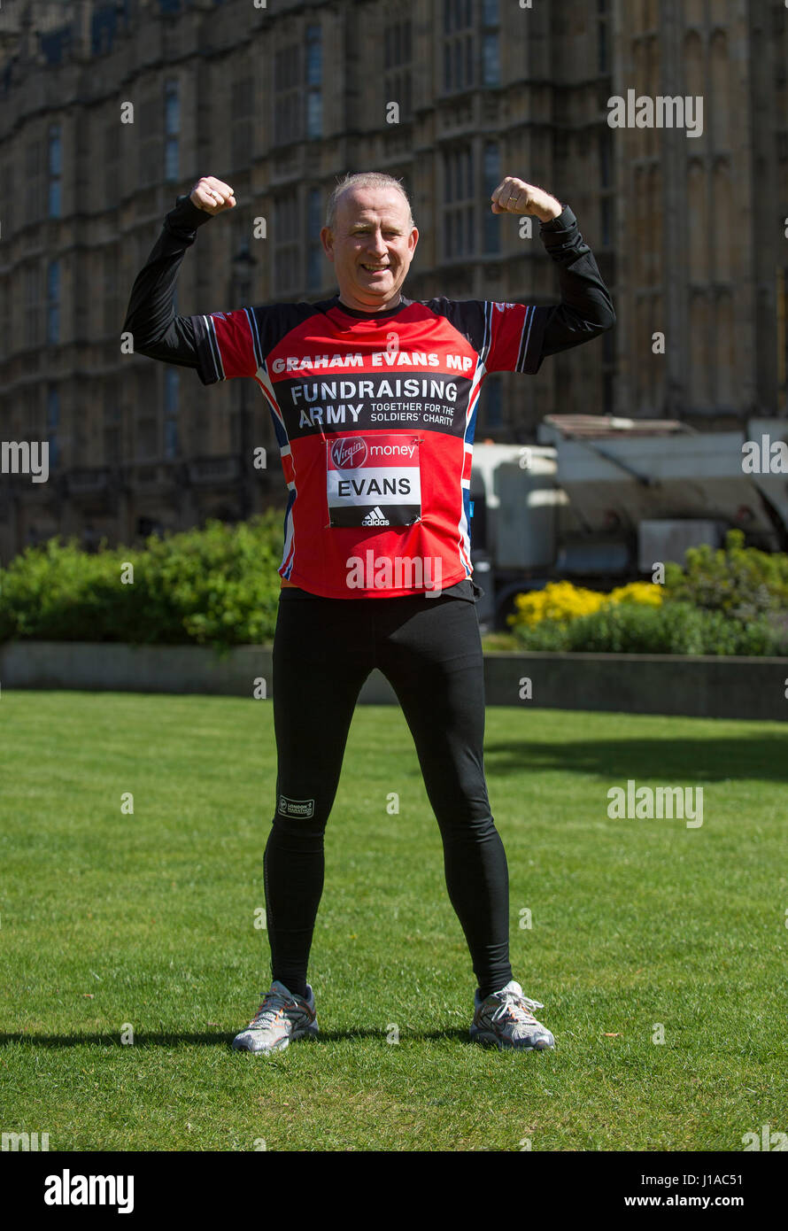 London, UK. Graham Evans at a photocall for MPs outside the Houses of ...