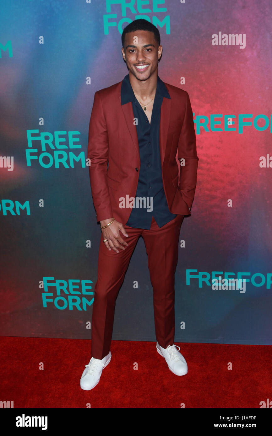 New York, NY, USA. 19th Apr, 2017. Keith Powers at The 2017 Freeform ...