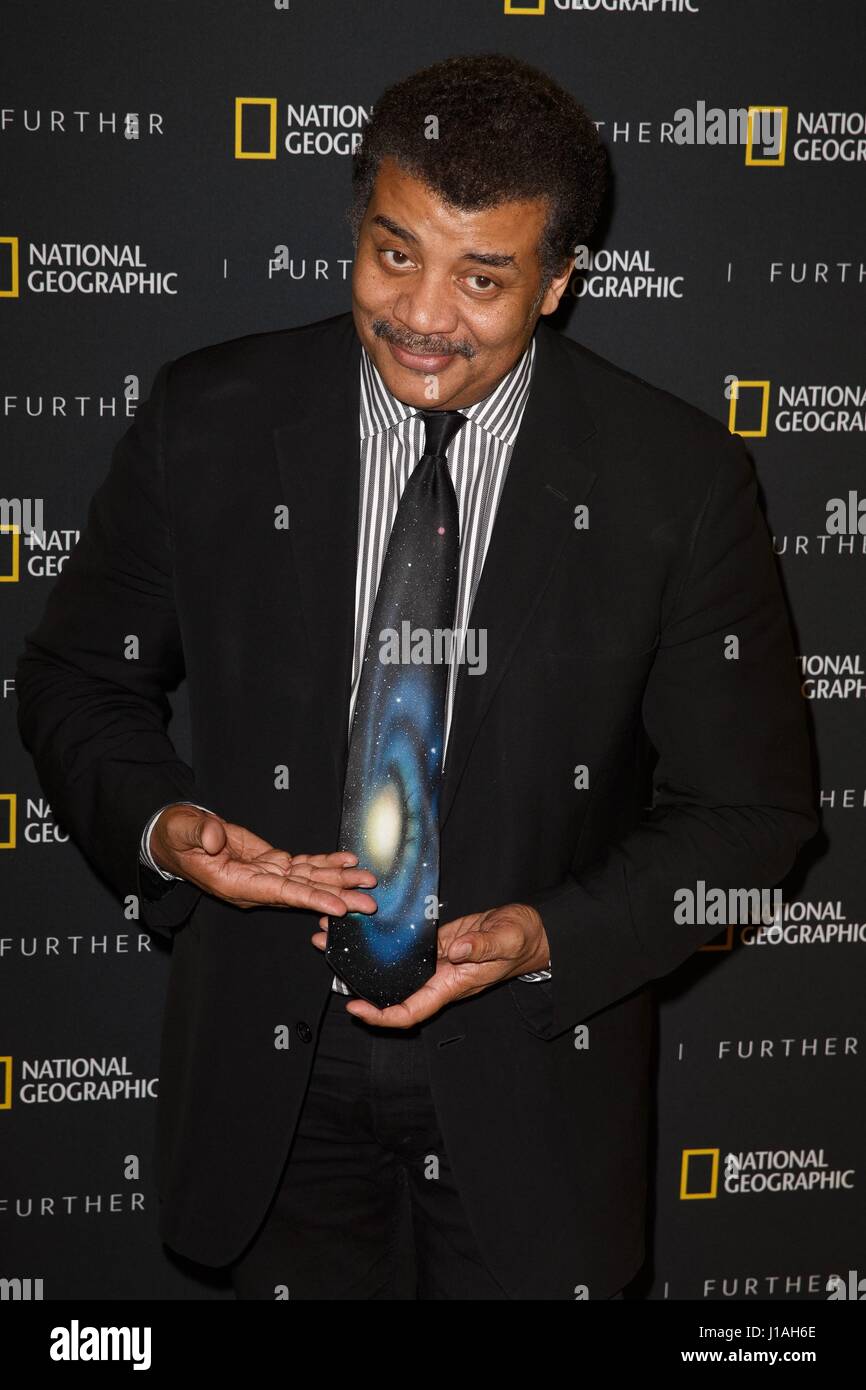 New York, NY, USA. 19th Apr, 2017. Neil deGrasse Tyson at arrivals for ...