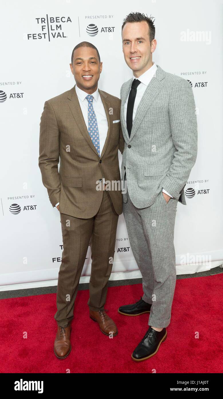 New York, NY, USA. 19th Apr, 2017. Don Lemon, guest at arrivals for ...