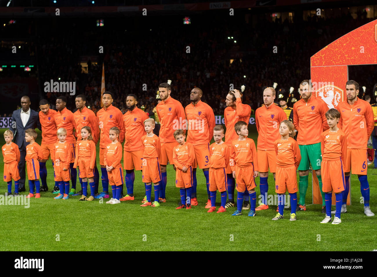 Netherlands Team Group Line Up High Resolution Stock Photography and ...