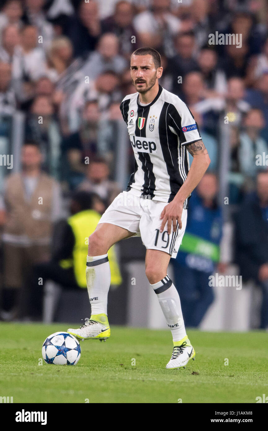 Turin, Italy. 11th Apr, 2017. Leonardo Bonucci (Juventus) Football ...