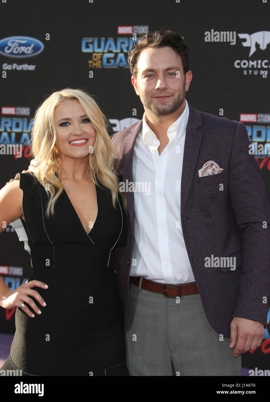 Hollywood, Ca. 19th Apr, 2017. Emily Osment, Jonathan Sadowski, At ...