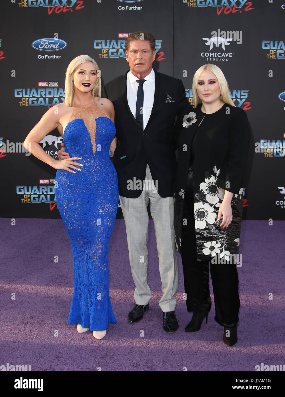 Hollywood, Ca. 19th Apr, 2017. Taylor Ann Hasselhoff, David Hasselhoff ...