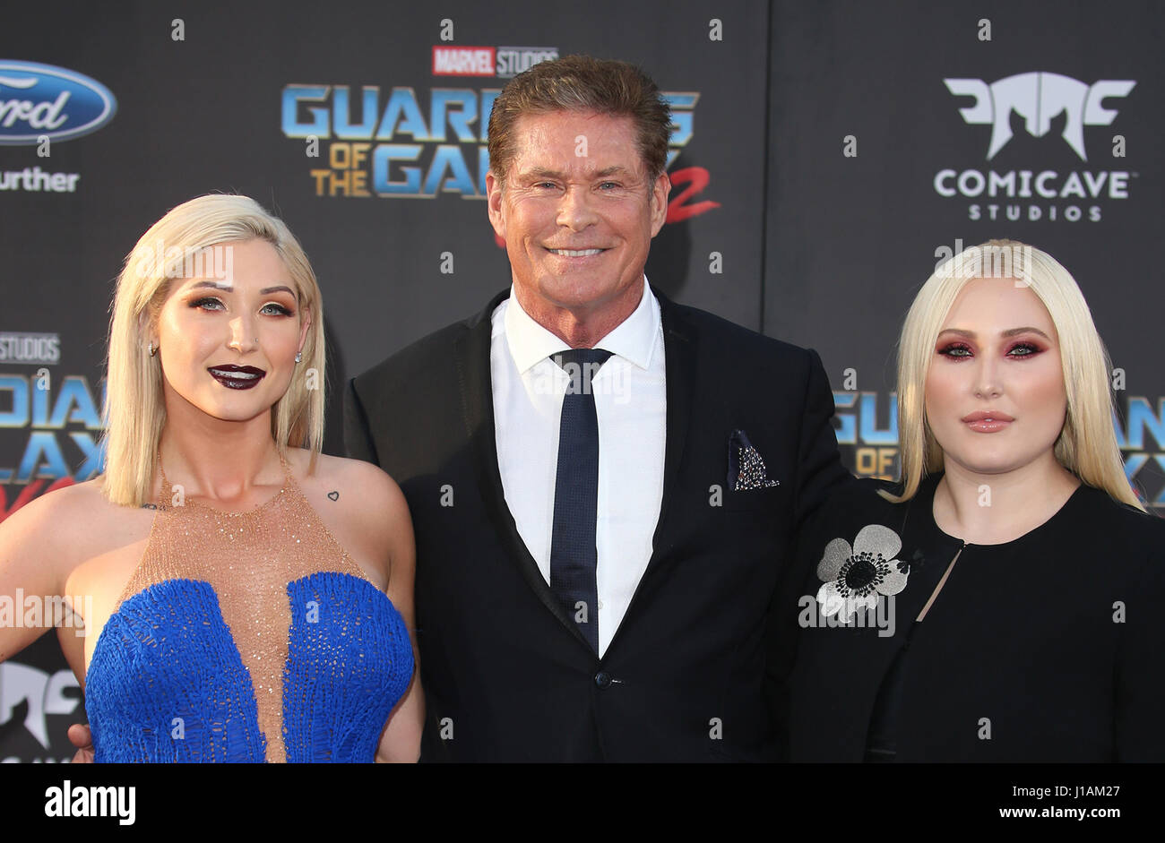 Taylor hasselhoff and david hasselhoff hi-res stock photography and ...
