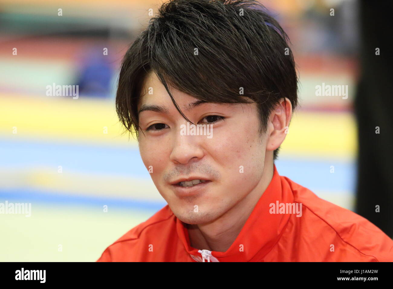 Ajinomoto National Training Center, Tokyo, Japan. 19th Apr, 2017. Kohei ...