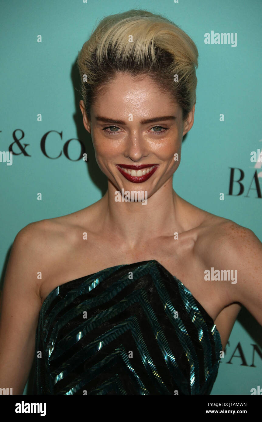 New York, New York, USA. 19th Apr, 2017. Model COCO ROCHA attends the ...