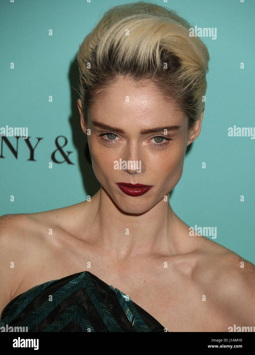 New York, New York, USA. 19th Apr, 2017. Model COCO ROCHA attends the ...