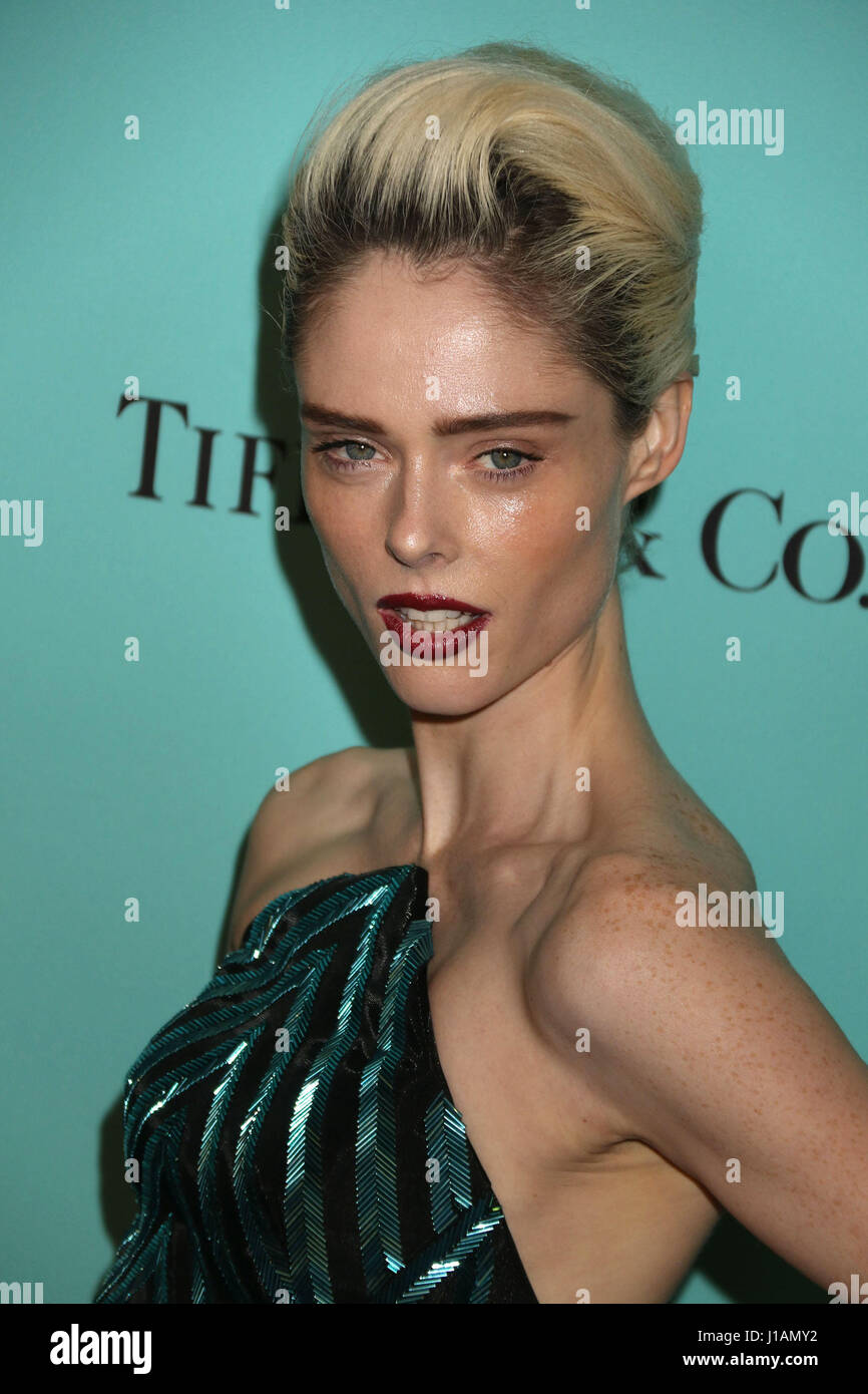 New York, New York, USA. 19th Apr, 2017. Model COCO ROCHA attends the ...