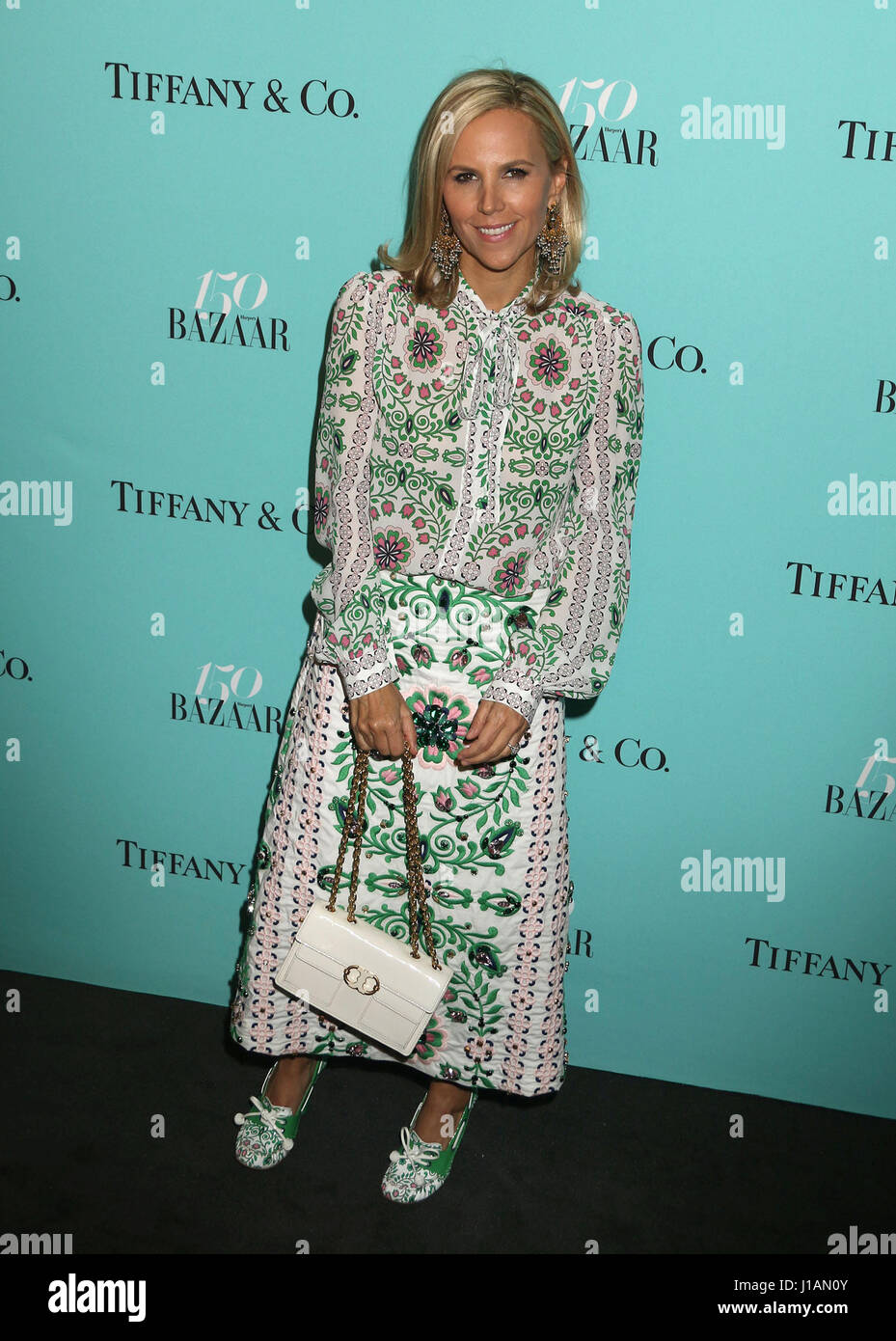 New York, New York, USA. 19th Apr, 2017. Designer TORY BURCH attends ...