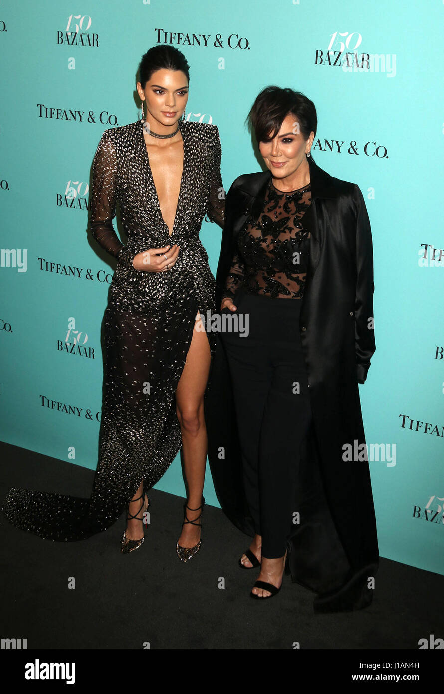 New York, New York, USA. 19th Apr, 2017. Model KENDALL JENNER and her ...