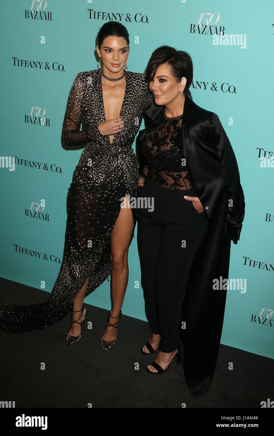 New York, New York, USA. 19th Apr, 2017. Model KENDALL JENNER and her ...