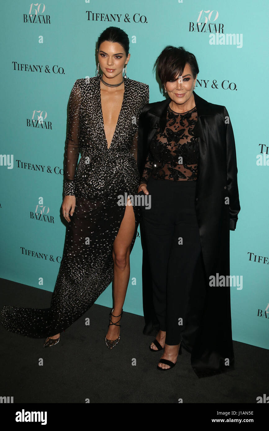 New York, New York, USA. 19th Apr, 2017. Model KENDALL JENNER and her ...