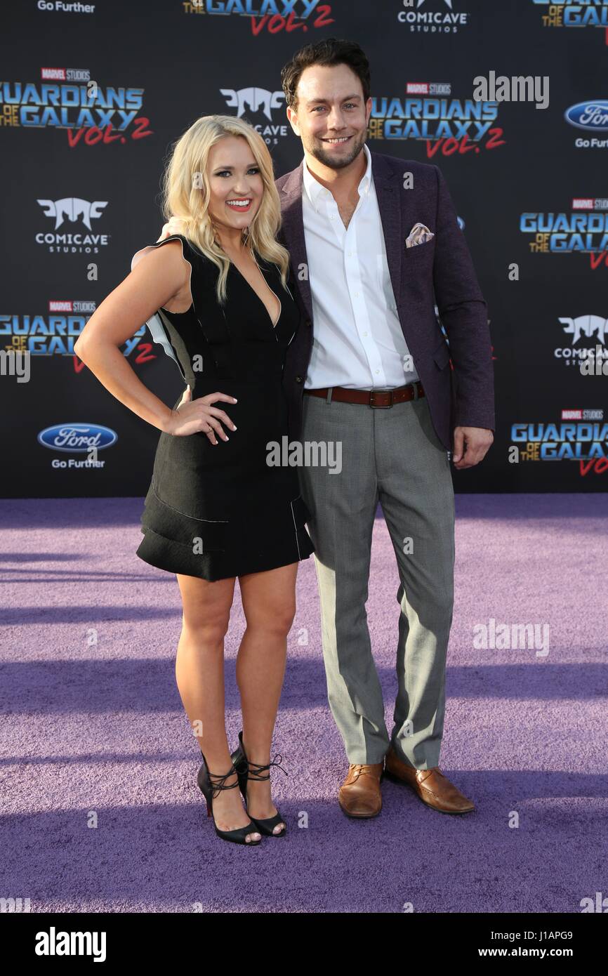 Los Angeles, California, USA. 19th April, 2017. Emily Osment, Jonathan ...