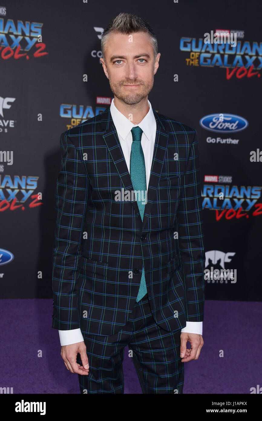 Los Angeles, USA. 18th Apr, 2017. Sean Gunn 110 at the Guardians of the ...