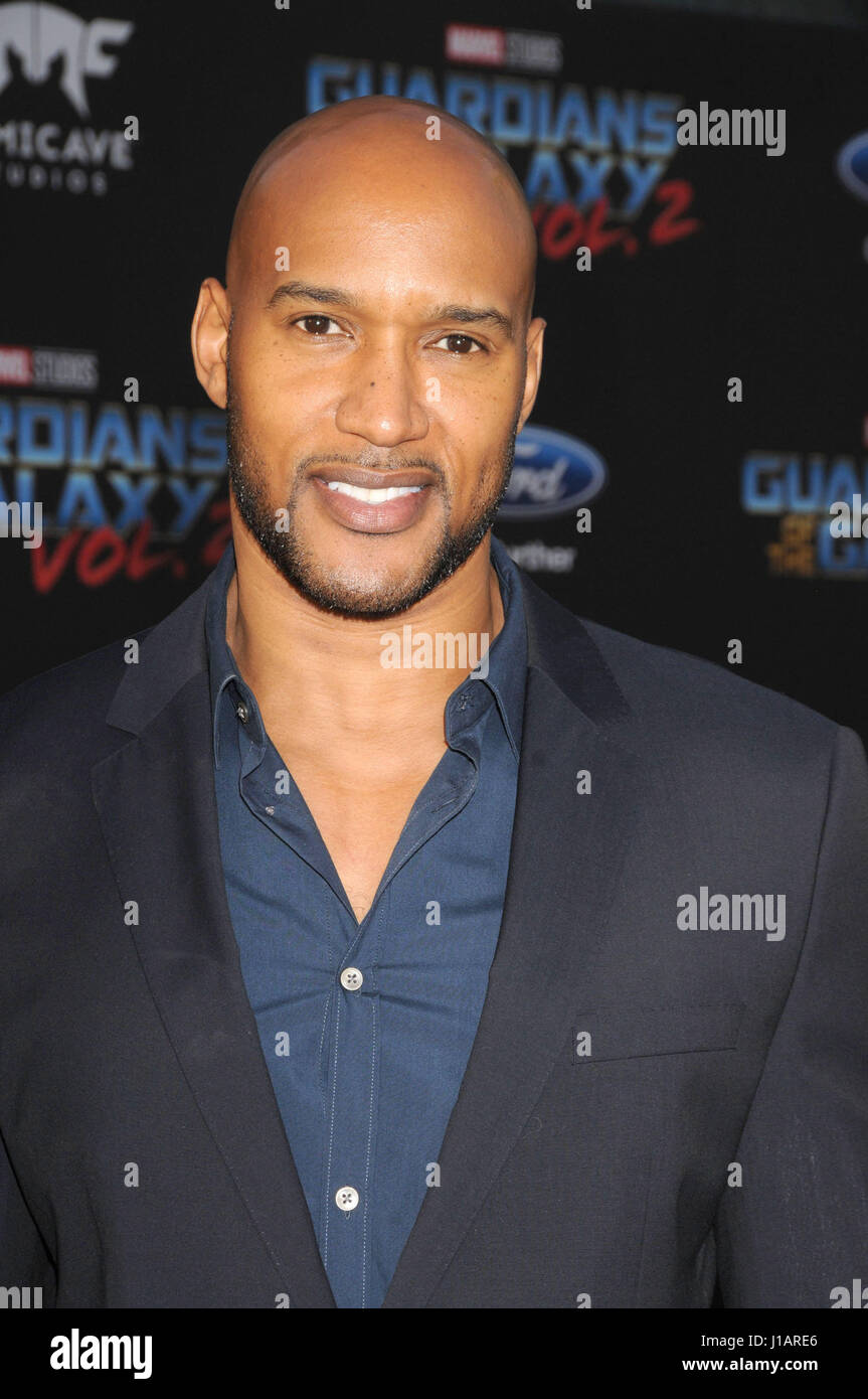 Los Angeles, California, USA. 19th Apr, 2017. Actor HENRY SIMMONS at the ''Guardians of the ...