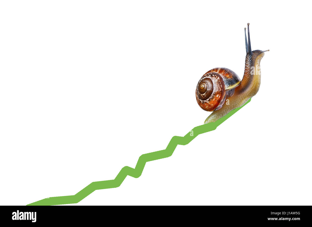 Slow growth chart hi-res stock photography and images - Alamy