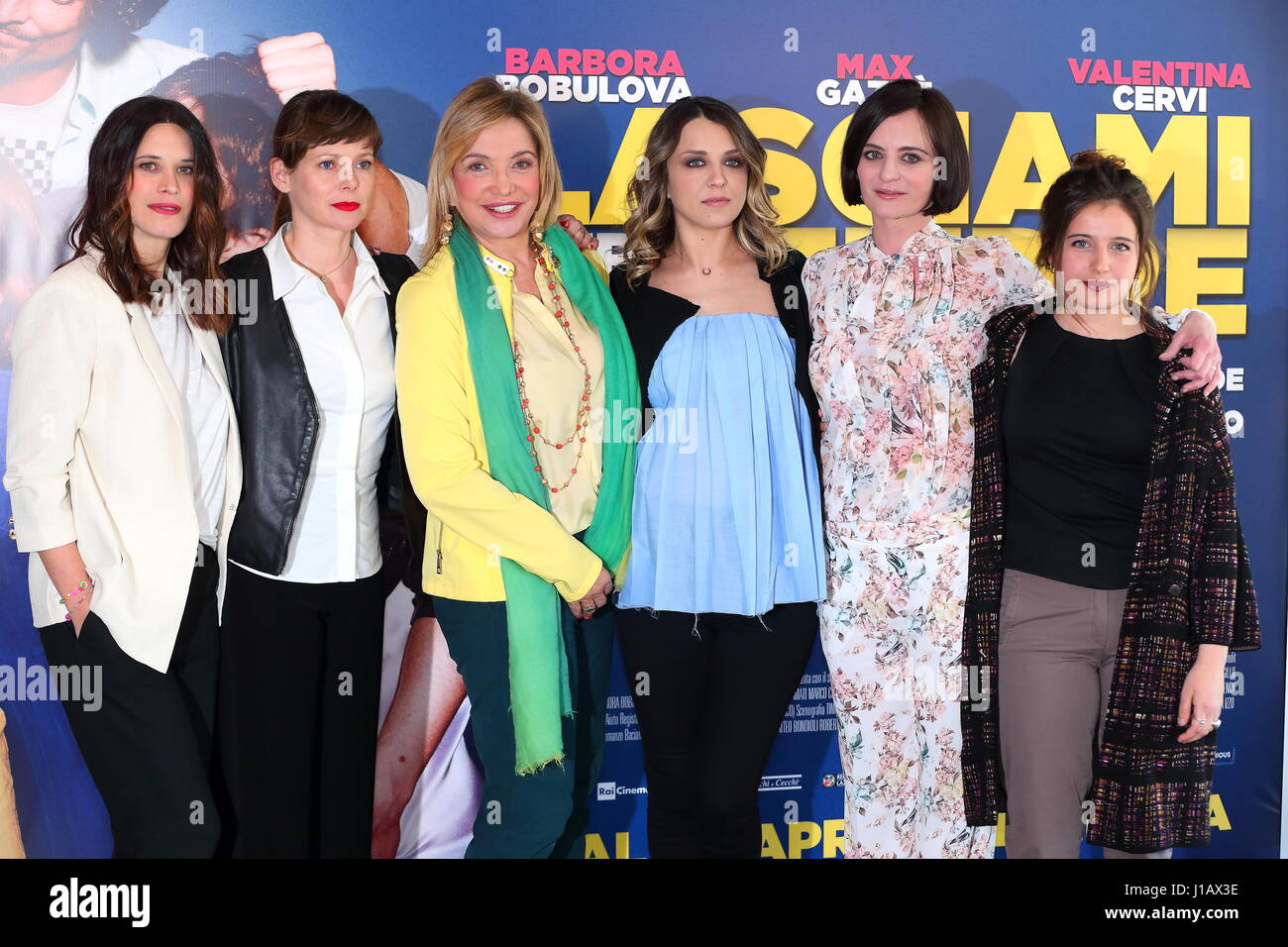 Rome, Italy. 19th Apr, 2017. Italian director Simona Izzo with ...