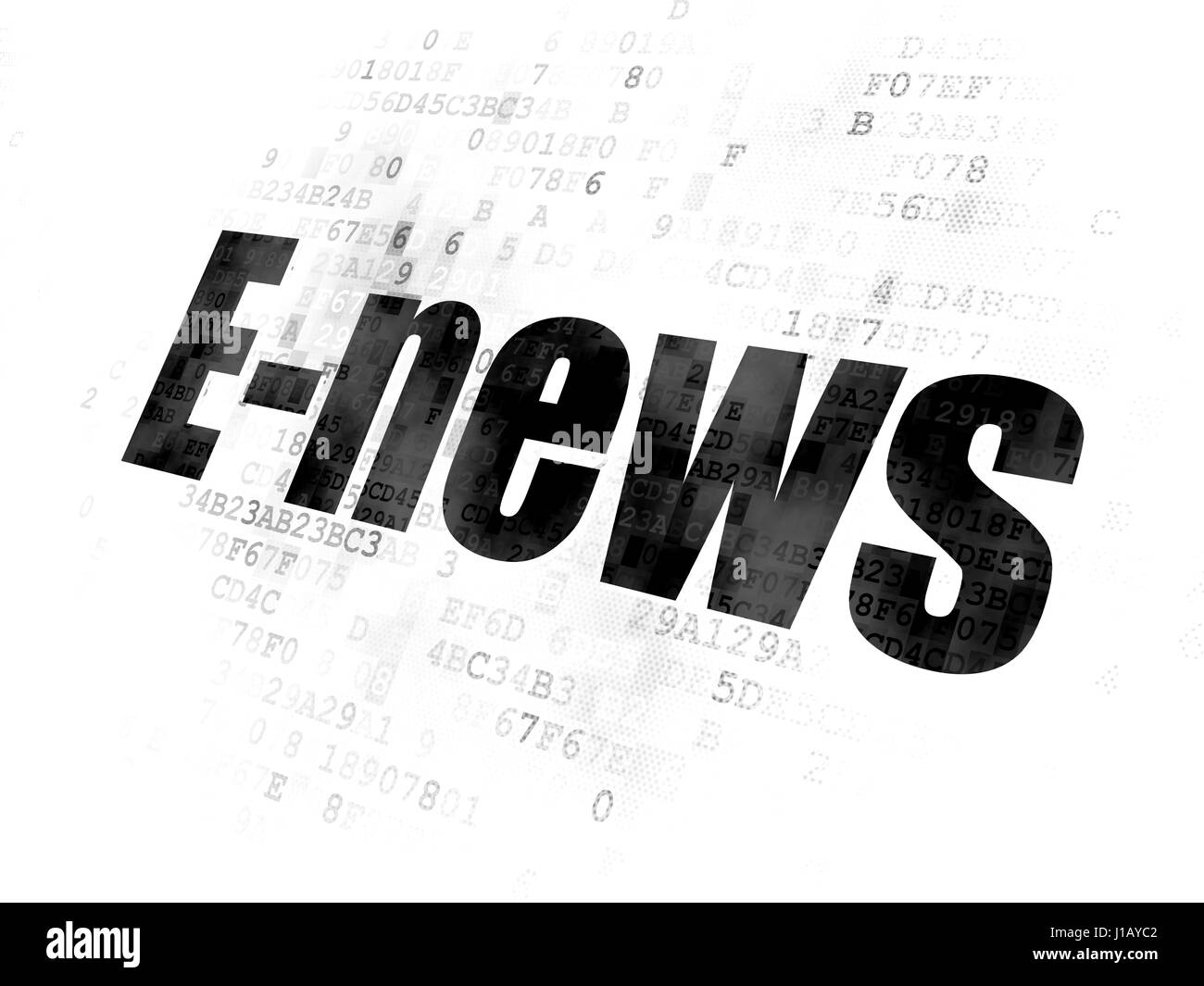 News text code on Black and White Stock Photos & Images - Alamy