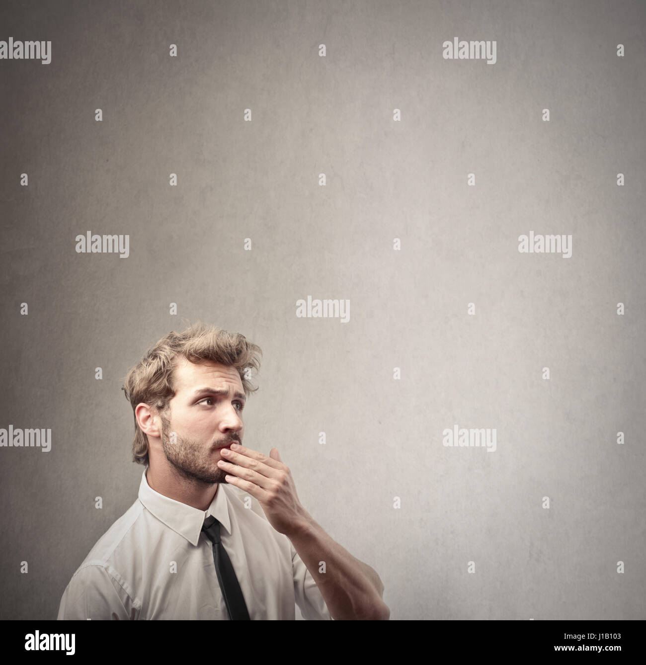 Solution thinking man hi-res stock photography and images - Alamy