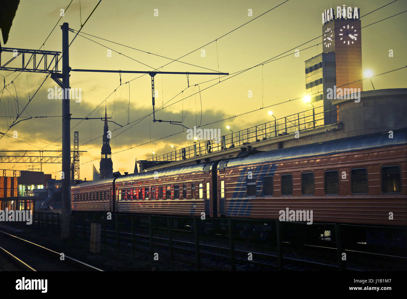 Riga Train Station High Resolution Stock Photography and Images - Alamy