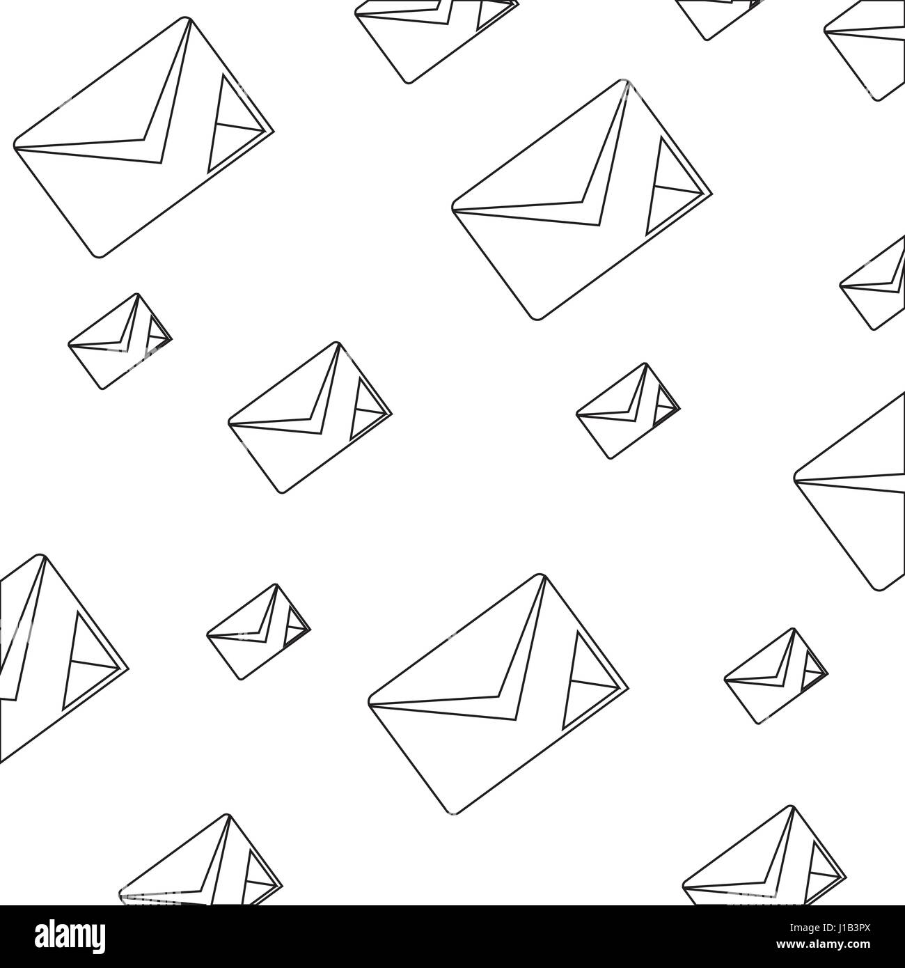 Email or mail symbol Stock Vector Image & Art - Alamy