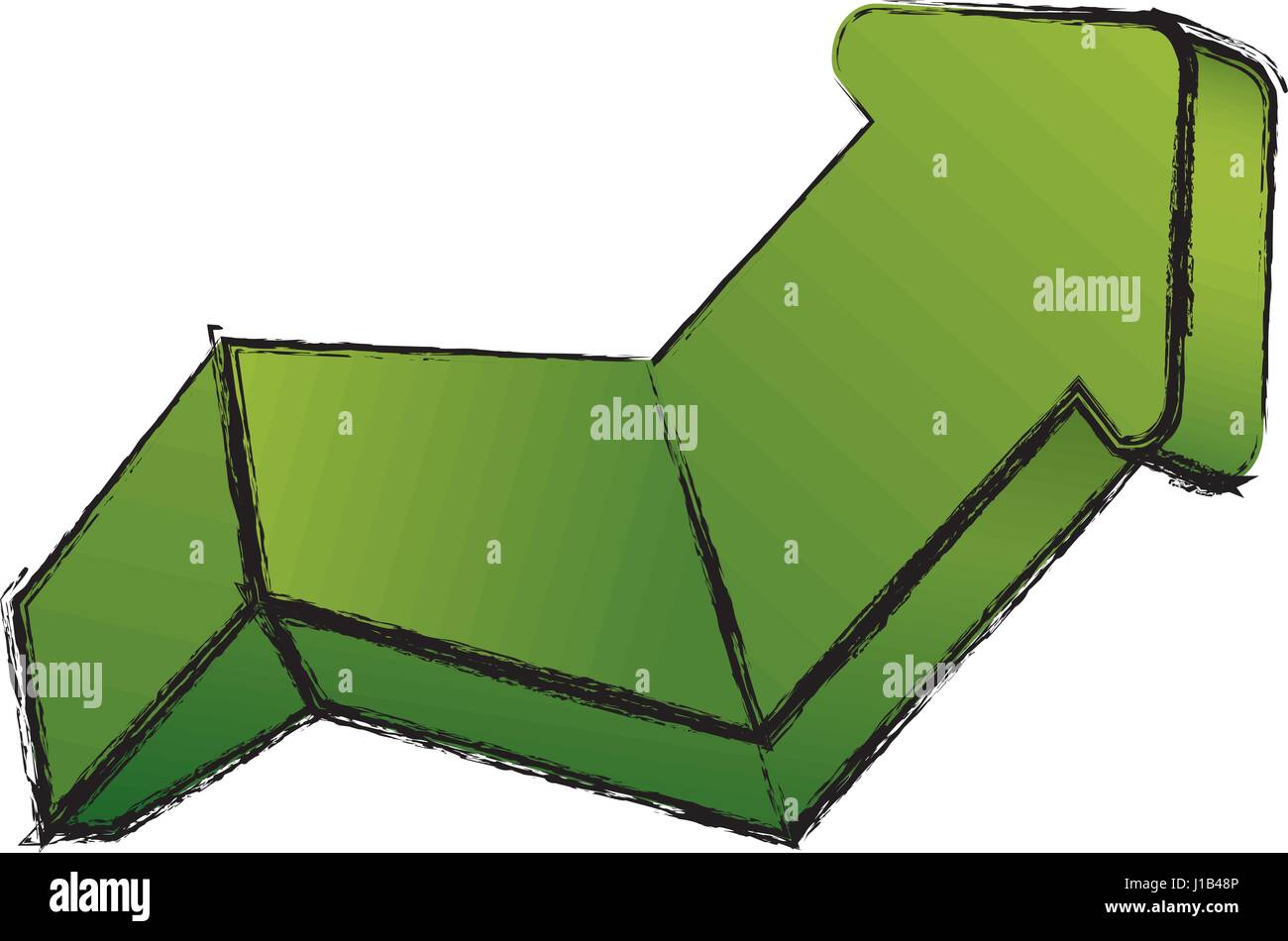 Arrow up increase Stock Vector Image & Art - Alamy