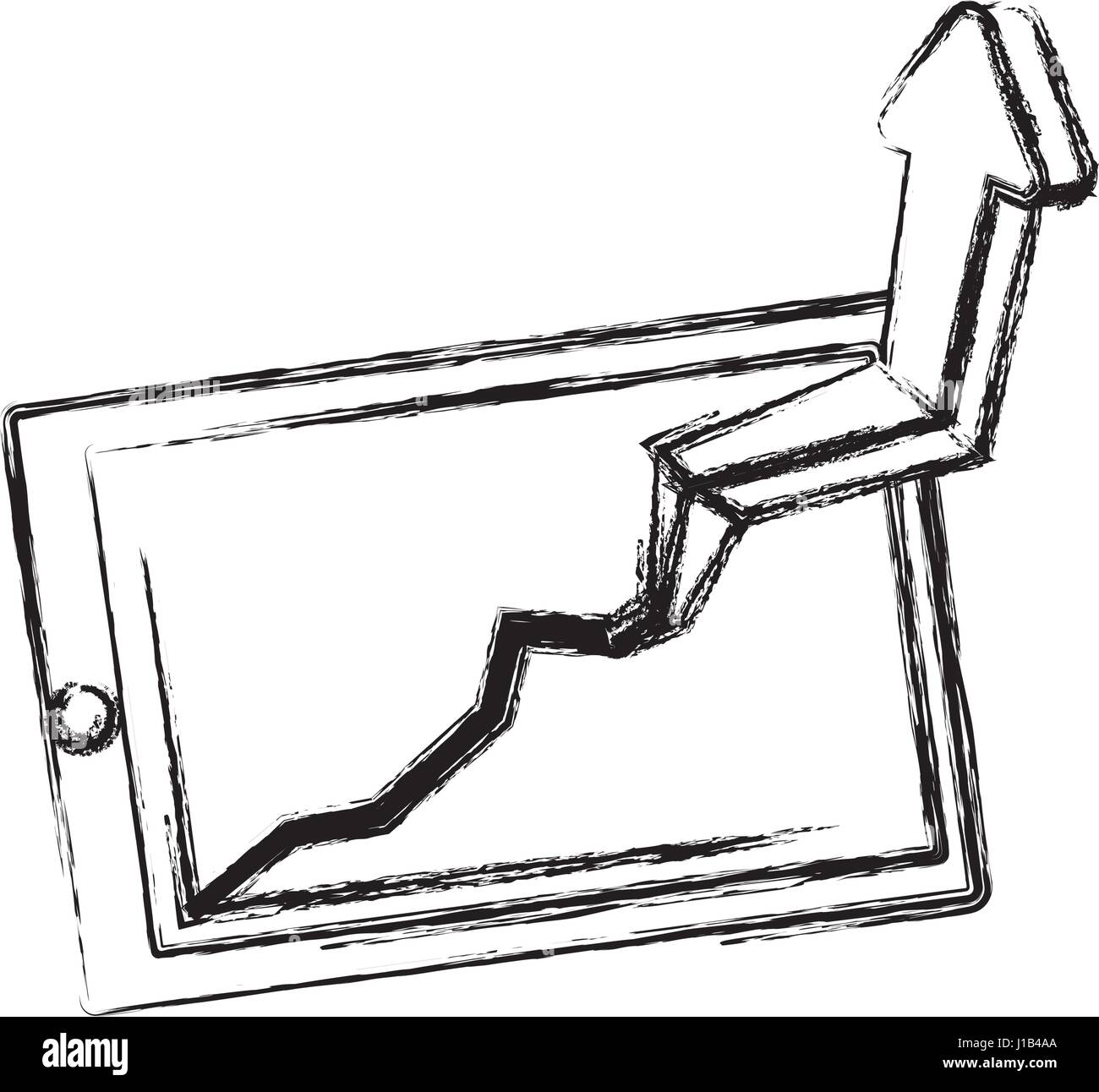 Arrow up increase Stock Vector Image & Art - Alamy