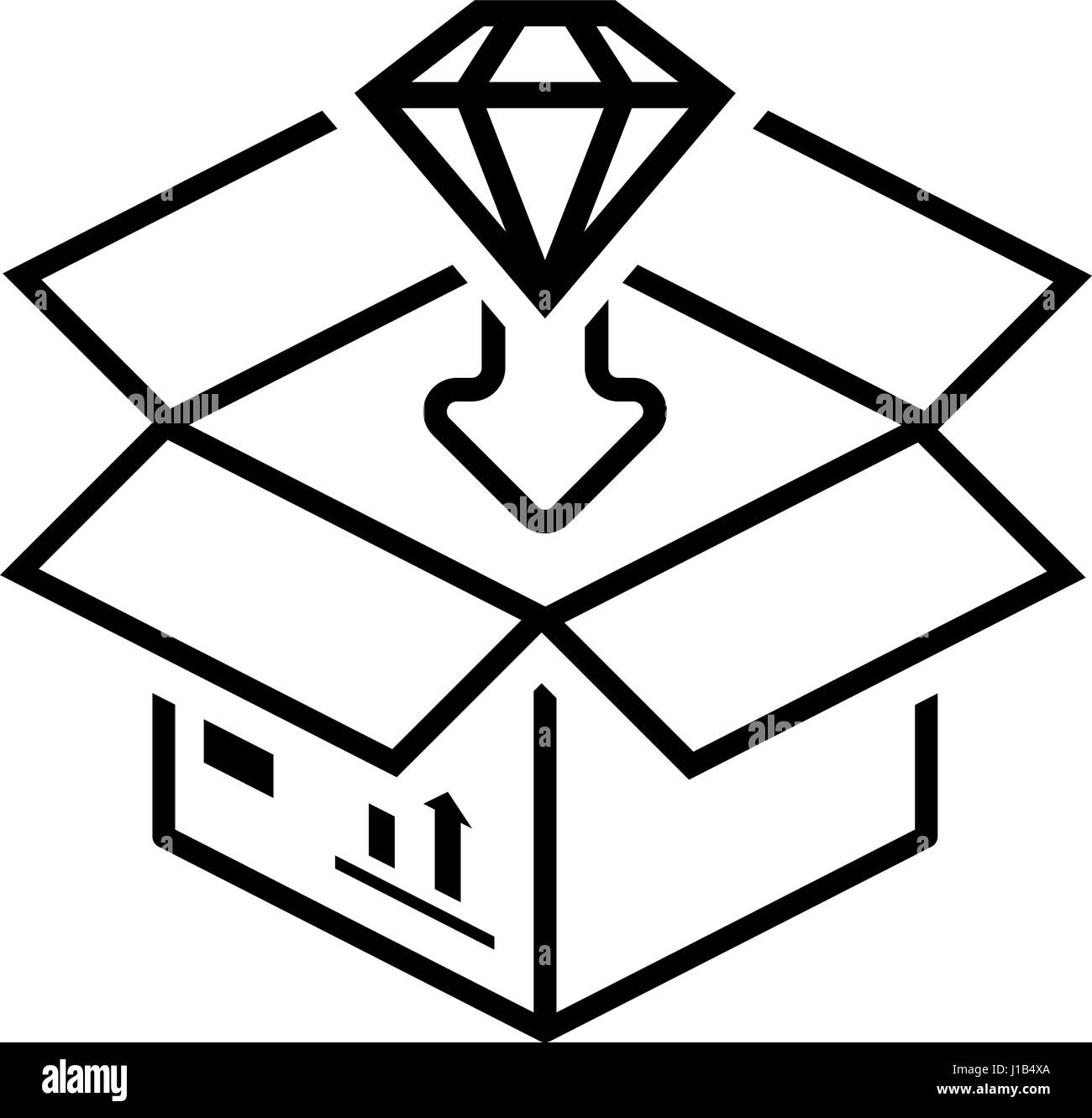 Packing packaging Black and White Stock Photos & Images - Alamy