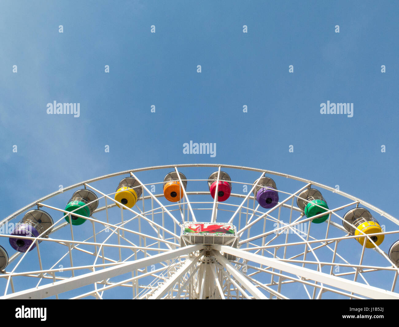 Barry Island Big wheel also known as the Barry Eye, the ferris wheel at ...