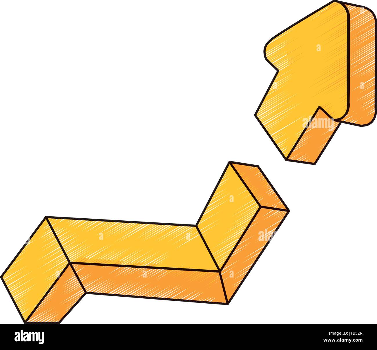 Arrow up increase Stock Vector Image & Art - Alamy