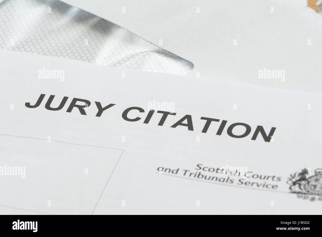 Jury duty uk hi-res stock photography and images - Alamy