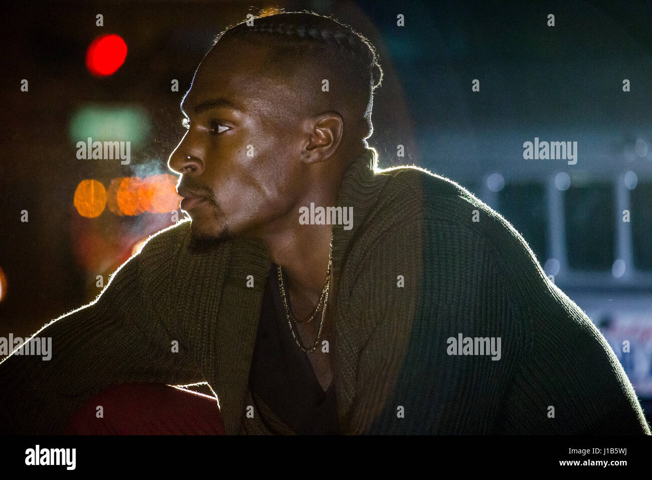 Black man dark african hi-res stock photography and images - Alamy