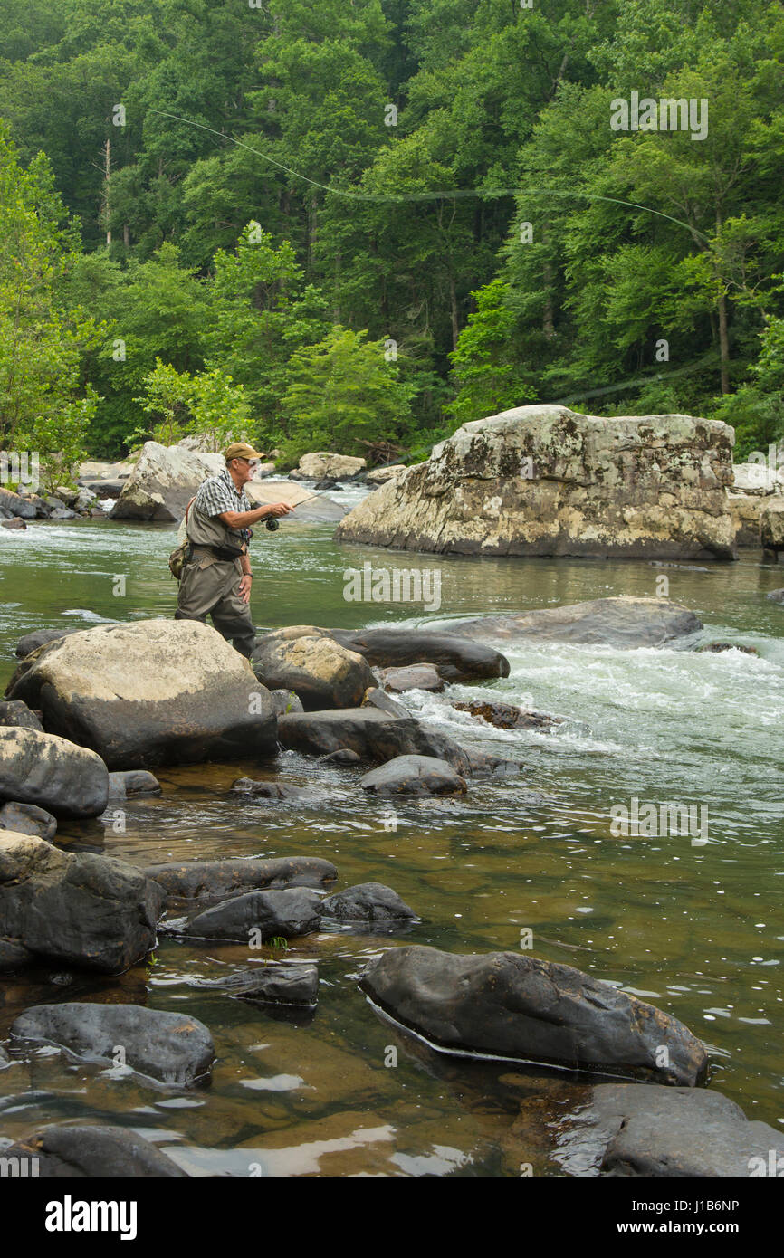 American river fishing hi-res stock photography and images - Alamy