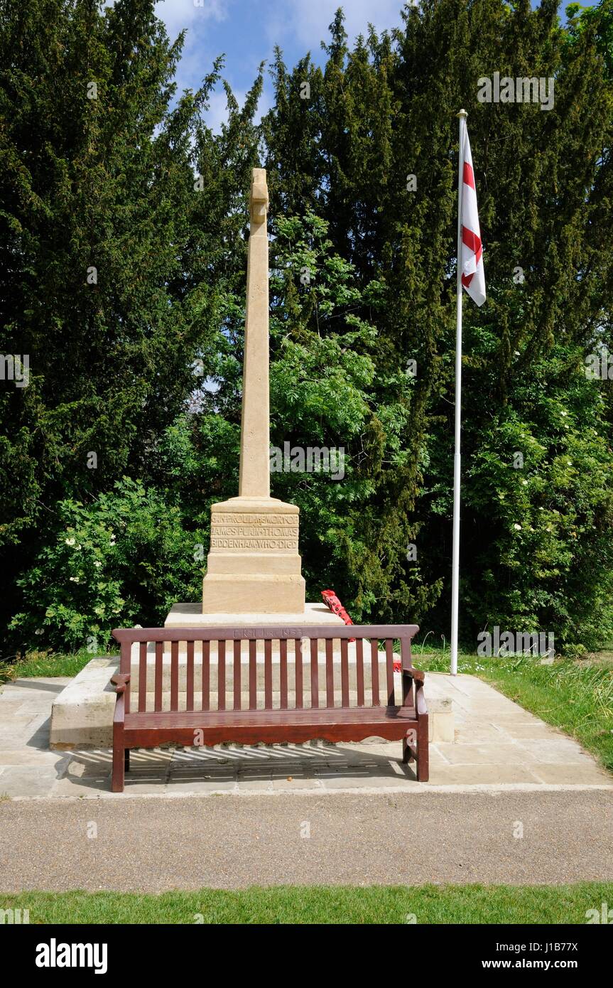 War Memorial, Biddenham, Bedfordshire, was designed by Frederick ...