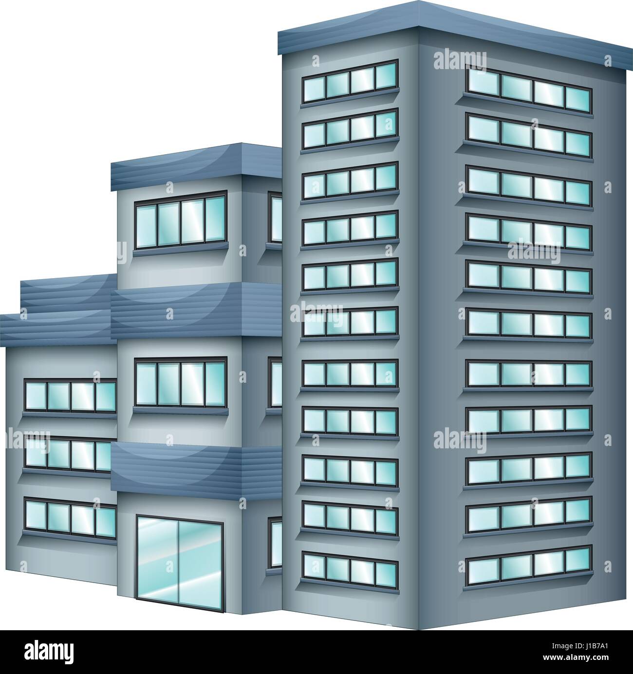 Tall building Stock Vector Images - Alamy