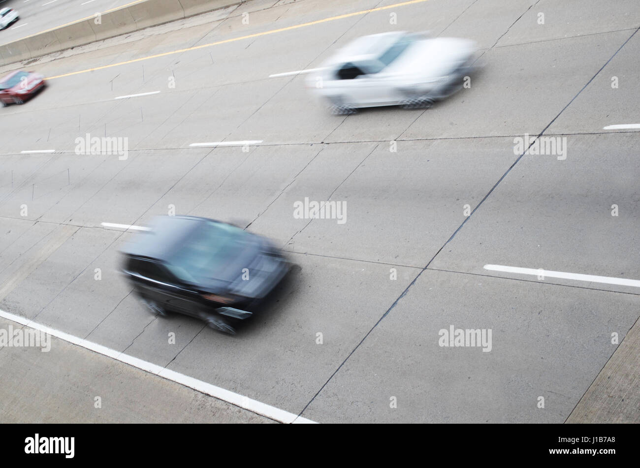 Speeding down freeway hi-res stock photography and images - Alamy
