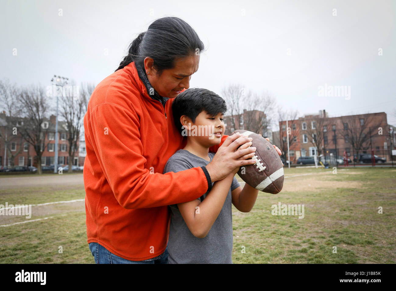 Indian father and son bonding hi-res stock photography and images - Alamy