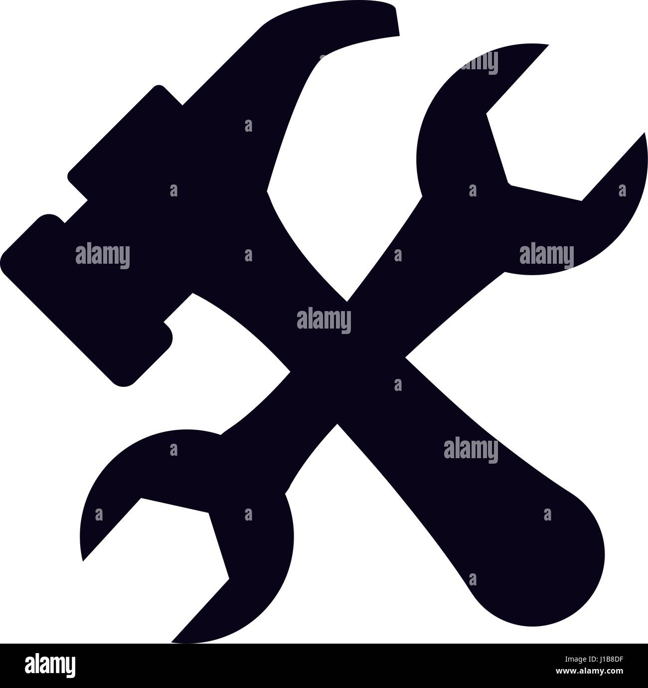 Construction tools symbol Stock Vector Image & Art - Alamy