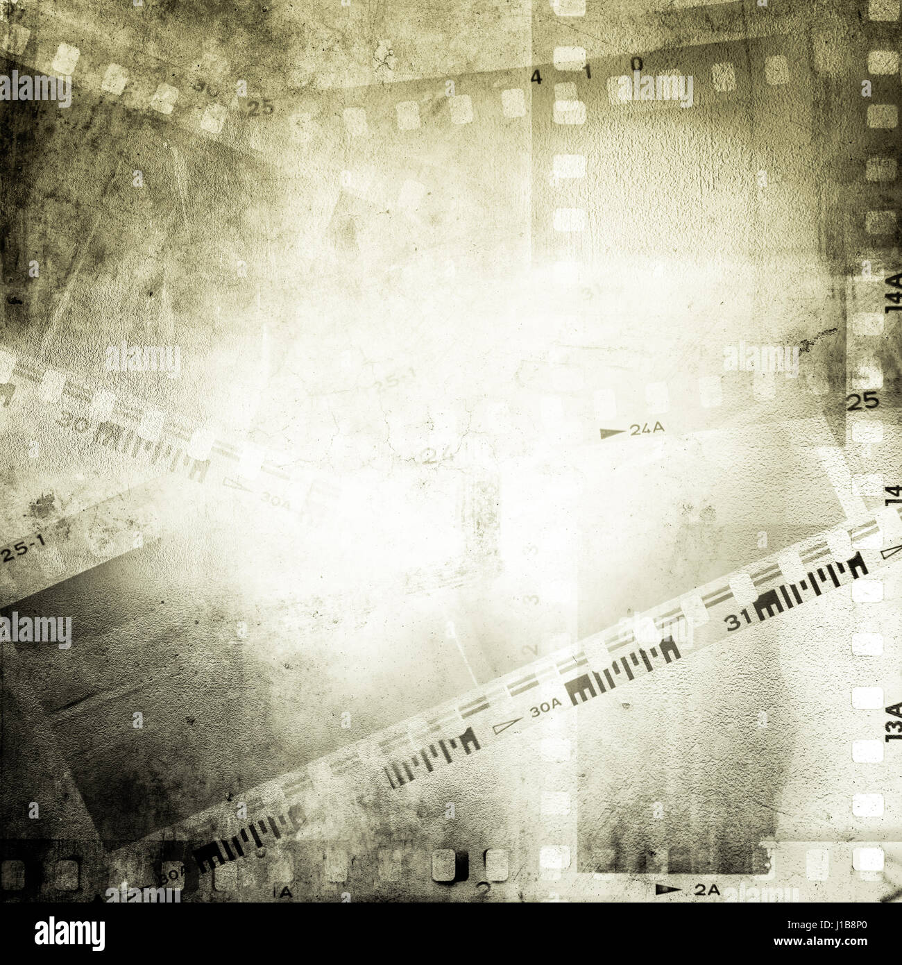 Film negative frames on brown background Stock Photo - Alamy