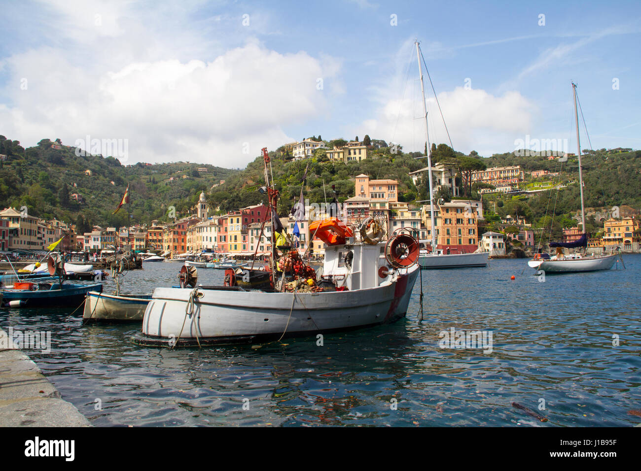 the famous resort of Portofino in Italy Stock Photo - Alamy