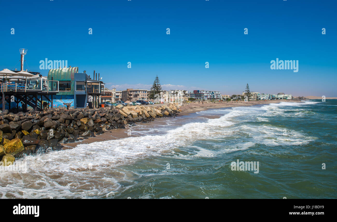 View of Swakopmund, Namibia Stock Photo - Alamy