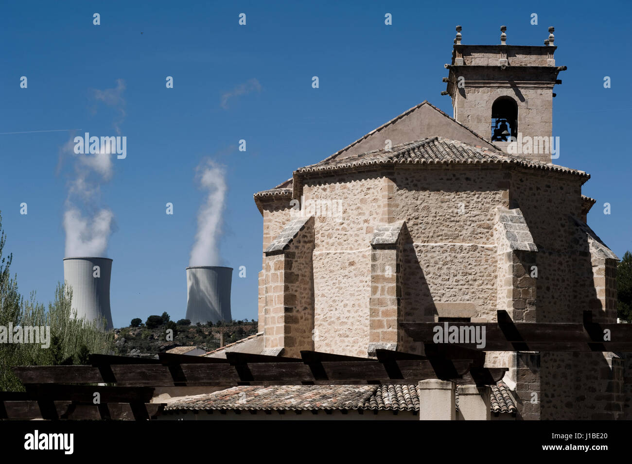 Trillo nuclear power plant, Guadalajara, Spain Stock Photo - Alamy