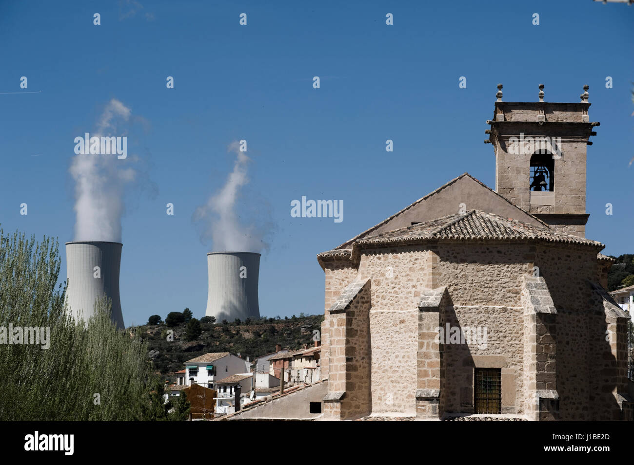 Trillo nuclear power plant, Guadalajara, Spain Stock Photo - Alamy