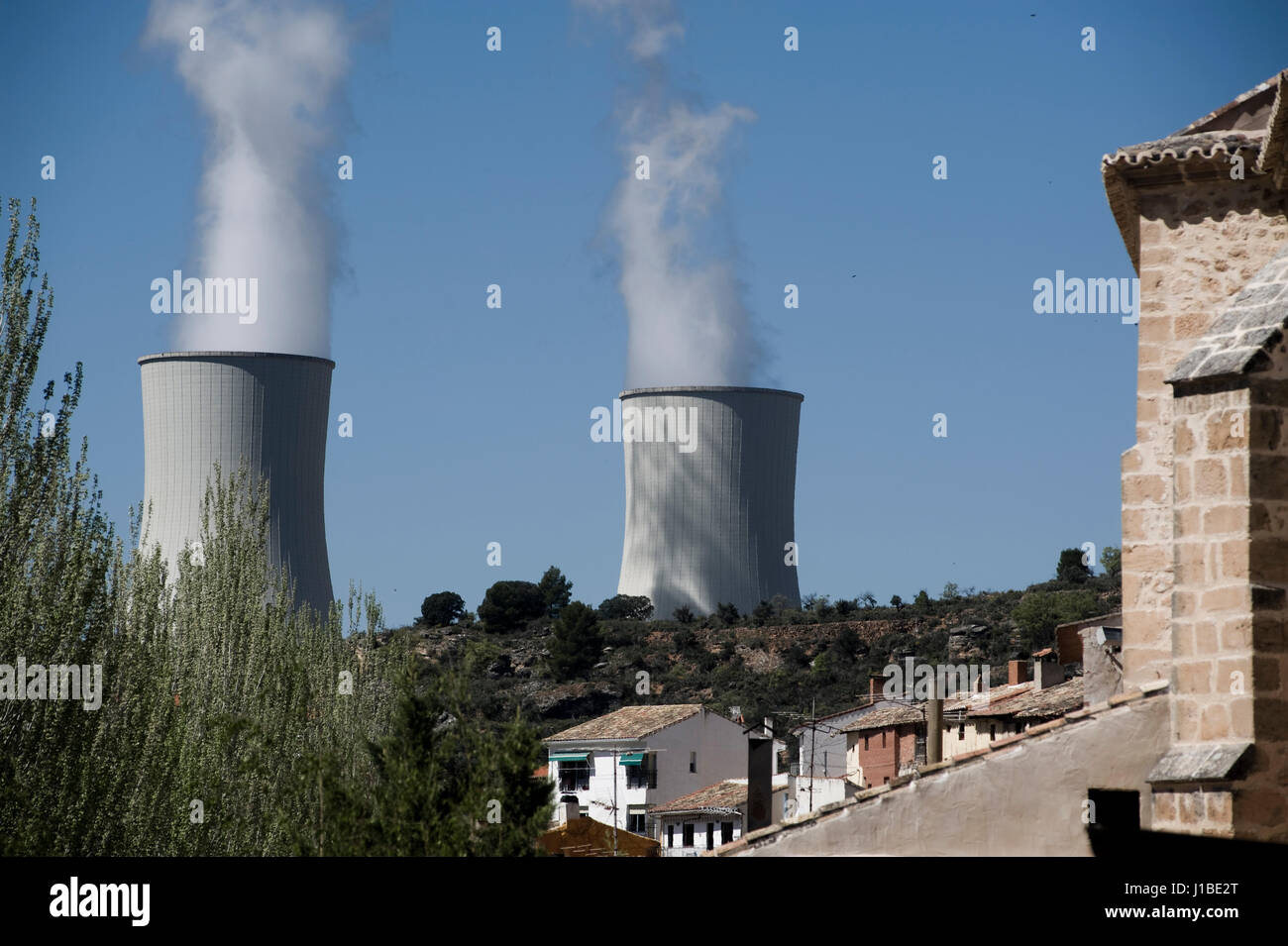 Trillo nuclear power plant, Guadalajara, Spain Stock Photo - Alamy